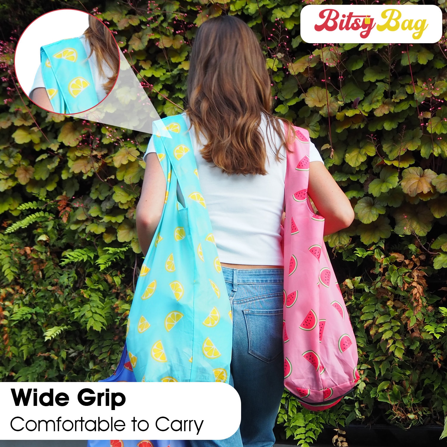 3 Pack Reusable Grocery Bags Foldable Tote With Zippered Pouch, Reusable Shopping Bags, - Etsy