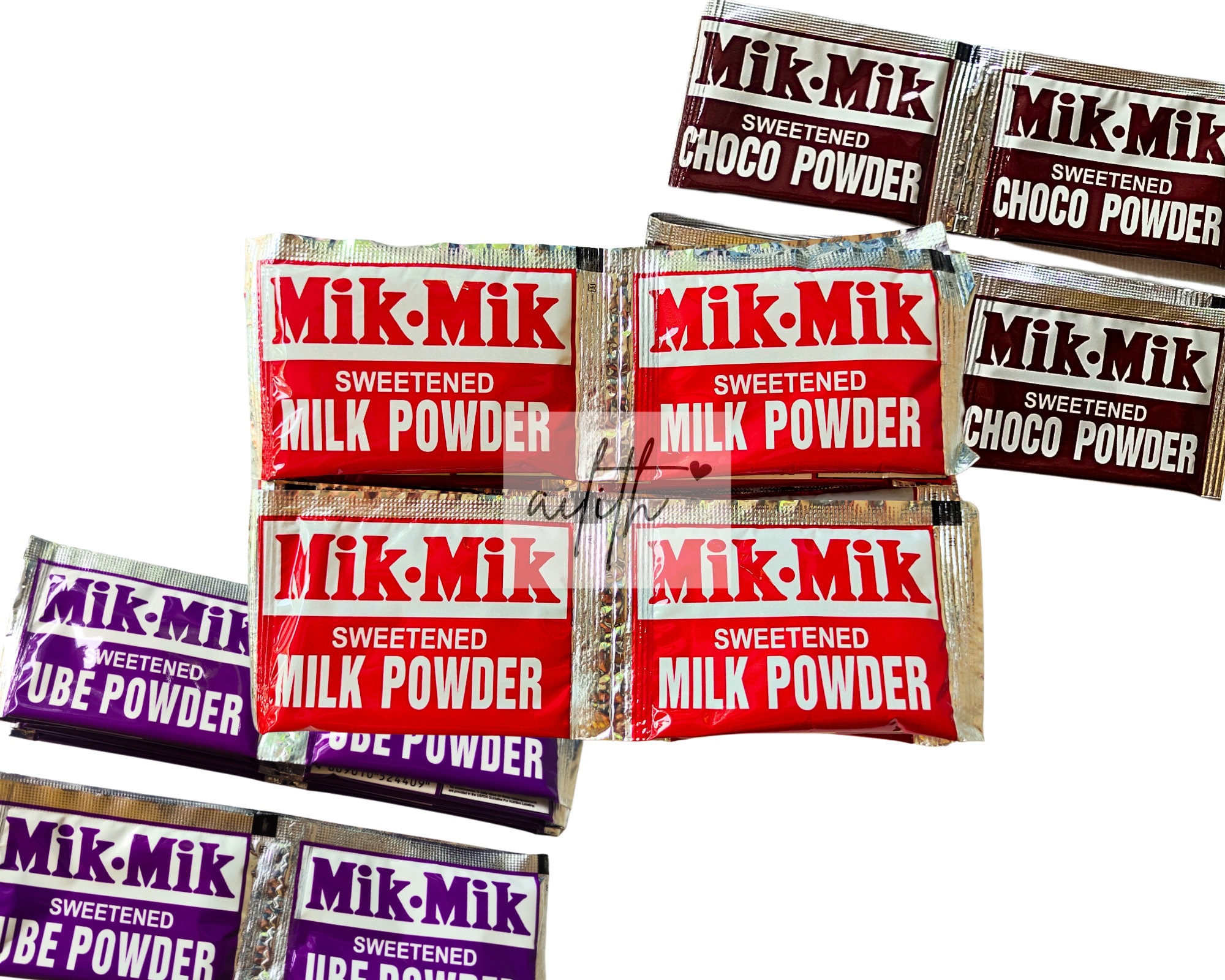 Mik-mik Sweetened Milk Choco Ube Powdered Candy 1 Pack - Etsy