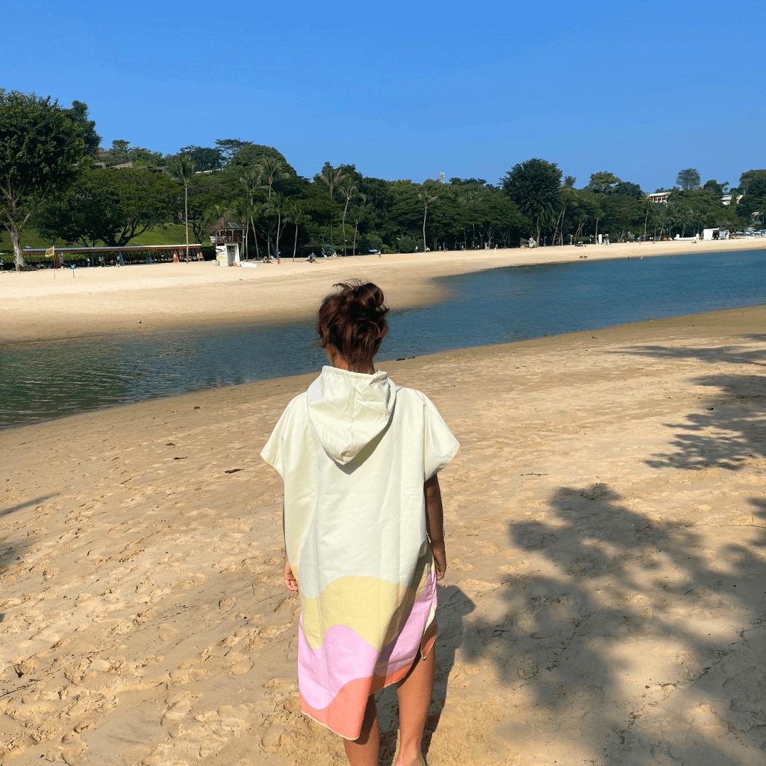Women Beach Poncho - Surf Poncho - Compact, Quick Dry & Sand Free ...