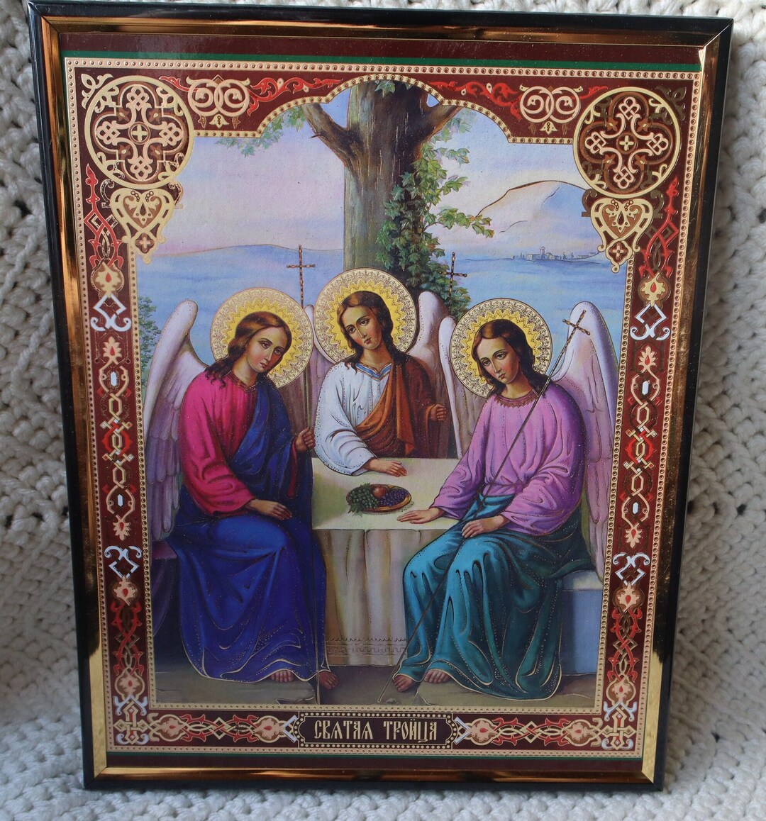 Lithograph Holy Trinity - Etsy