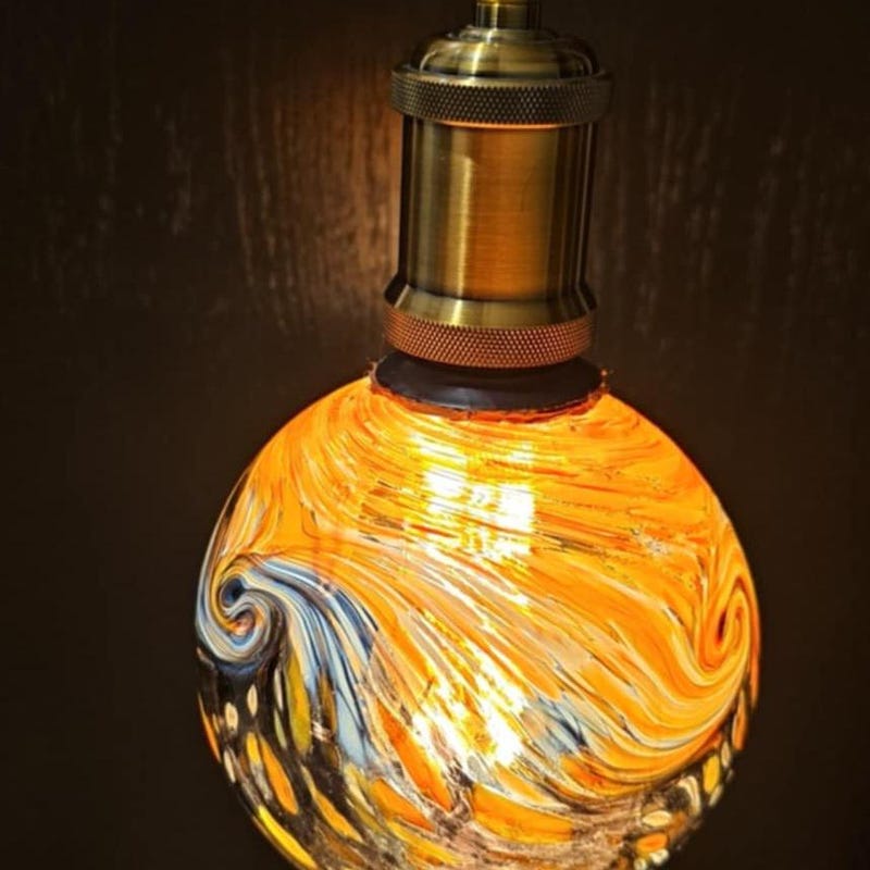 Glass Float Light - Etsy