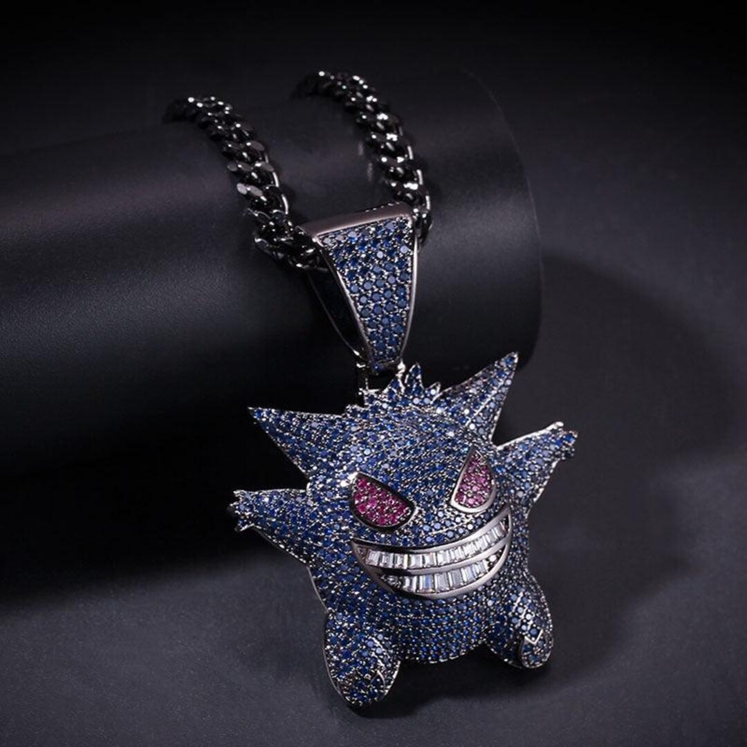Luxurylayers Halloween Collection Anime Pendant With Fully Iced Out in ...