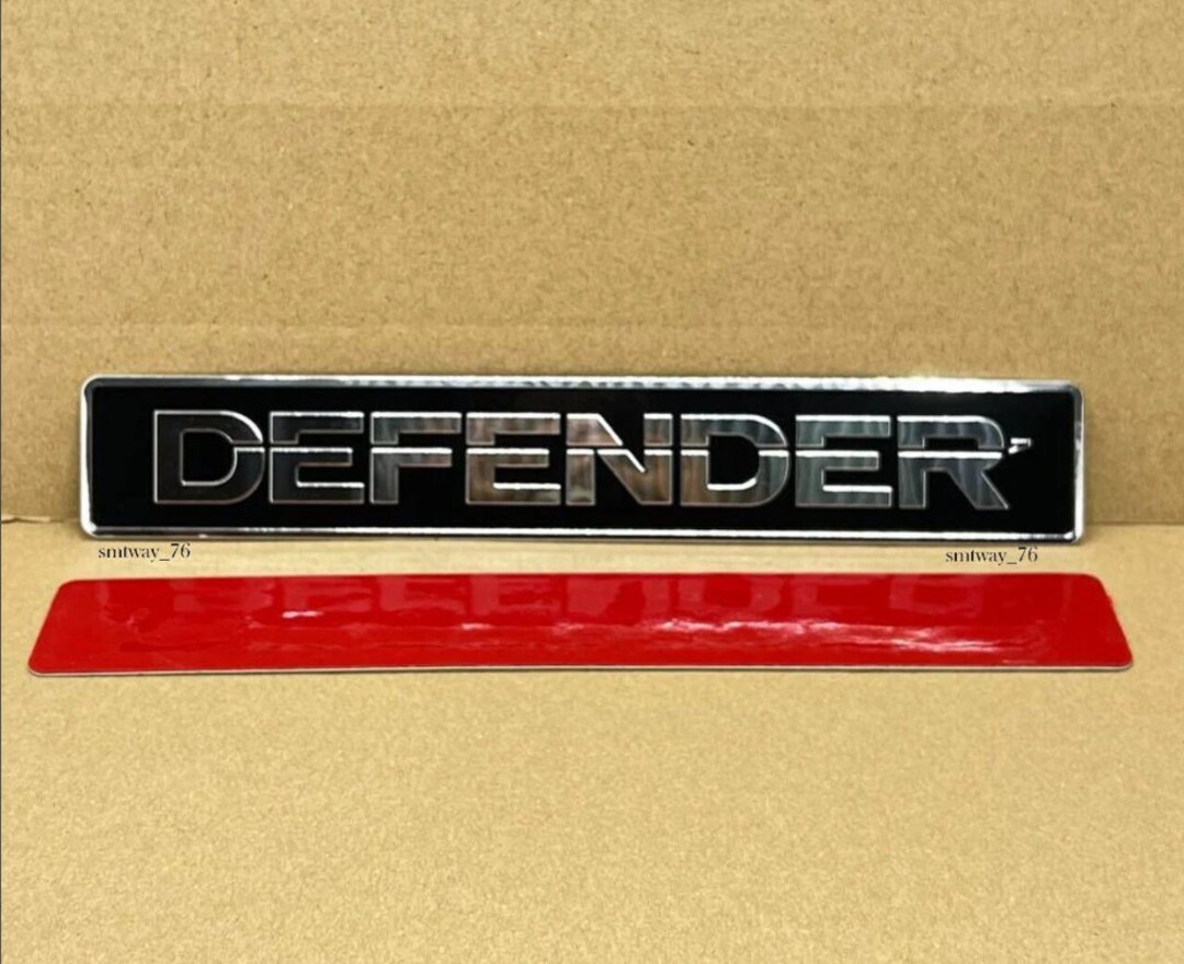 Set Land Rover Defender Front Grille Emblem Badge - Etsy