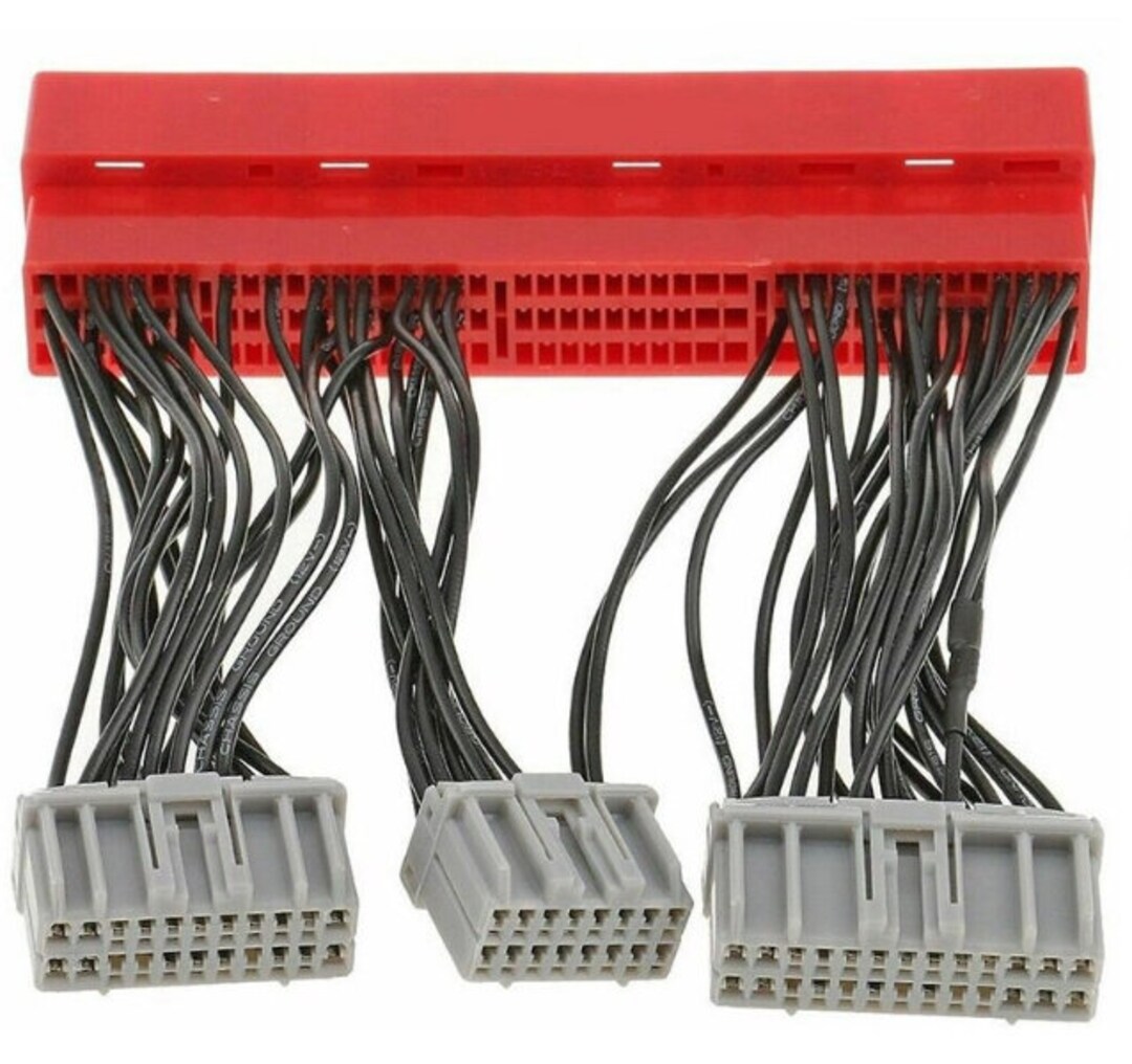 Set OBD2A to OBD1 Conversion ECU Jumper Harness Adapter Fits Honda ...