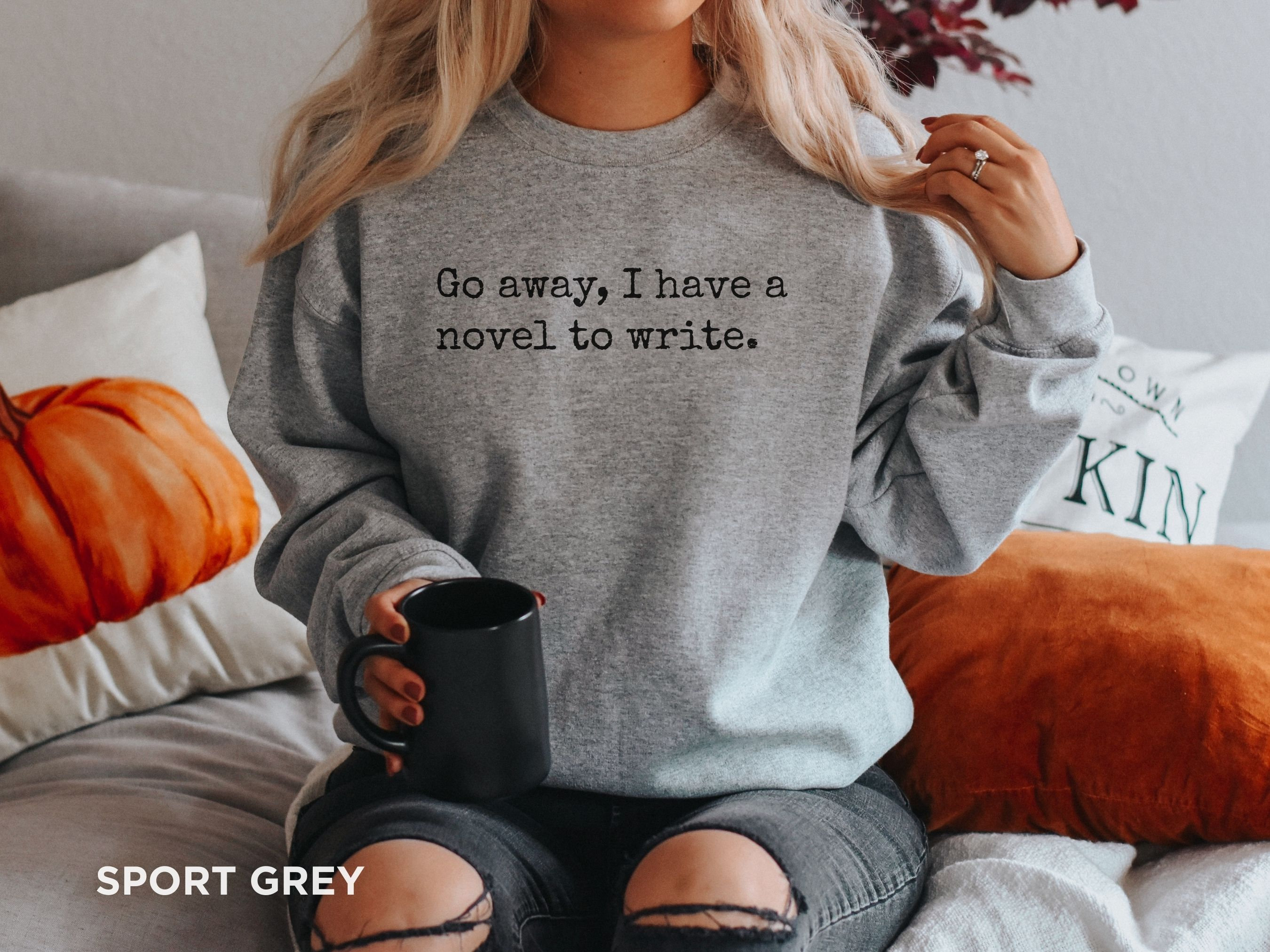 Writer Sweatshirt, Book Author Shirt, Gift for Writer, Author Sweater ...