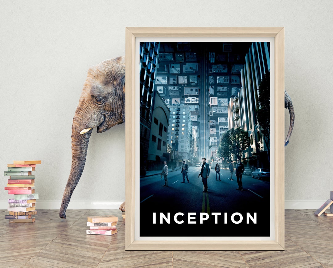 Inception 2010 Movie Poster Wall Art High Quality Canvas Cloth Poster ...