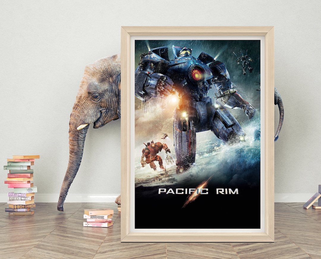 Pacific Rim Poster Wall Art |classic Movie Poster | High Quality Canvas ...