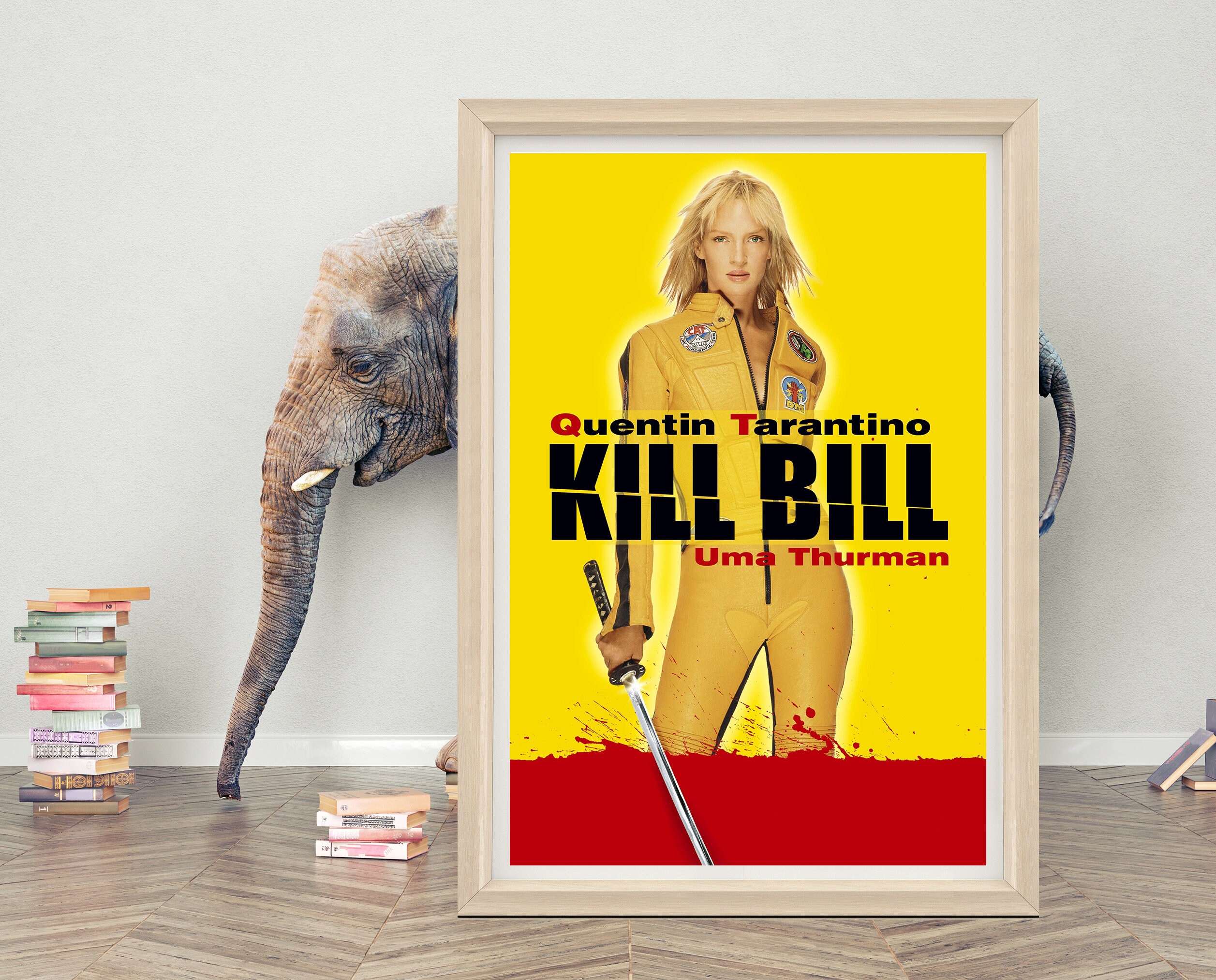 Kill Bill Official Movie Poster Quentin Tarantino's film | High Quality ...