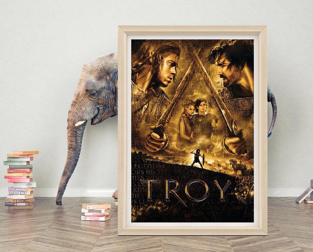 TROY Movie Poster Wall Art 2023 Movie Poster High Quality Canvas Cloth ...