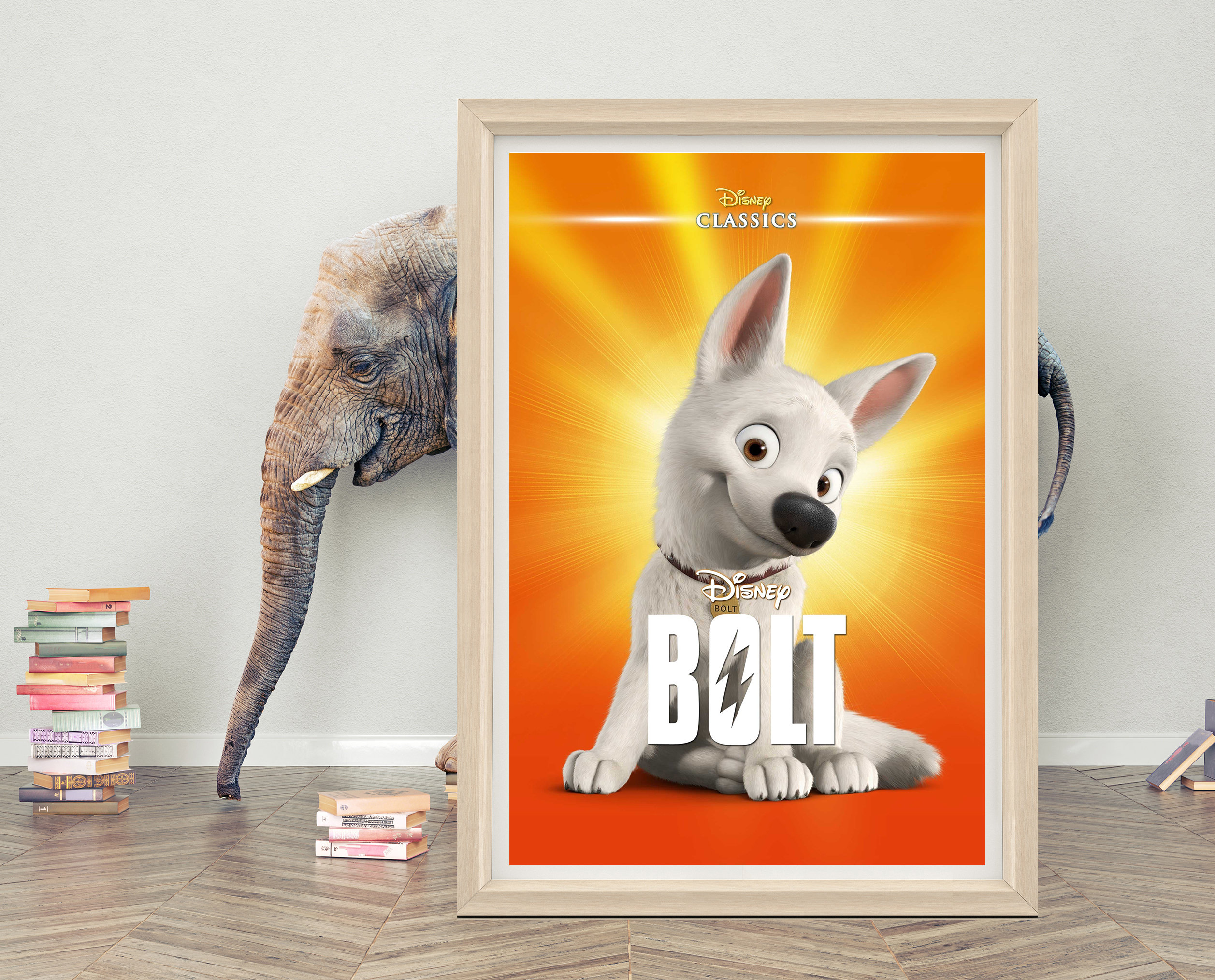 Affiche Du Film Disney Bolt