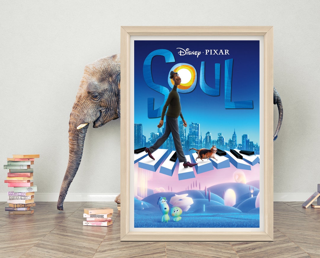 Soul 2020 Poster Classic Anime Movie Poster High Quality Canvas Cloth ...