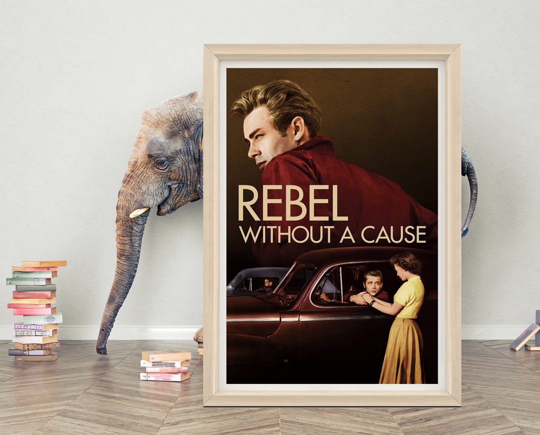 Rebel Without A Cause Movie Poster Wall Art 2023 Movie Poster High ...