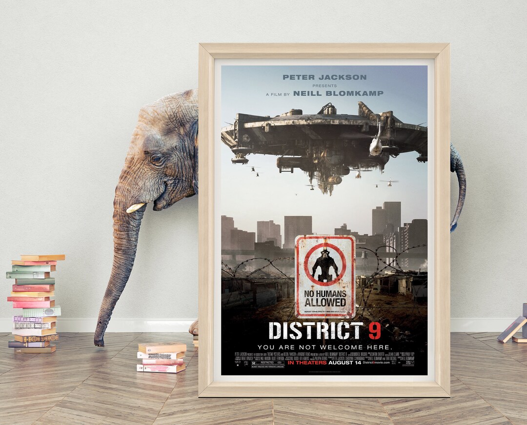 District 9 Movie Poster Wall Art |classic Movie Poster | High Quality ...