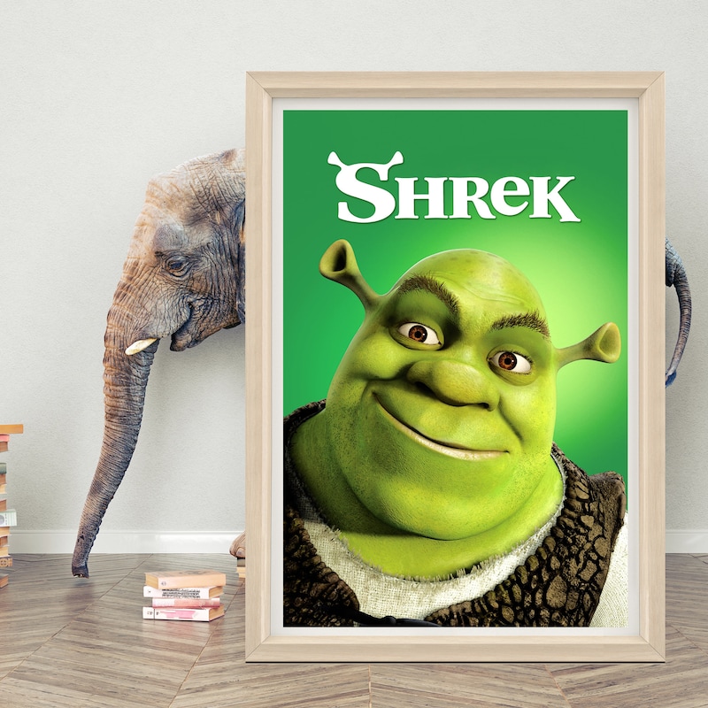 Vintage Shrek Poster - Etsy UK