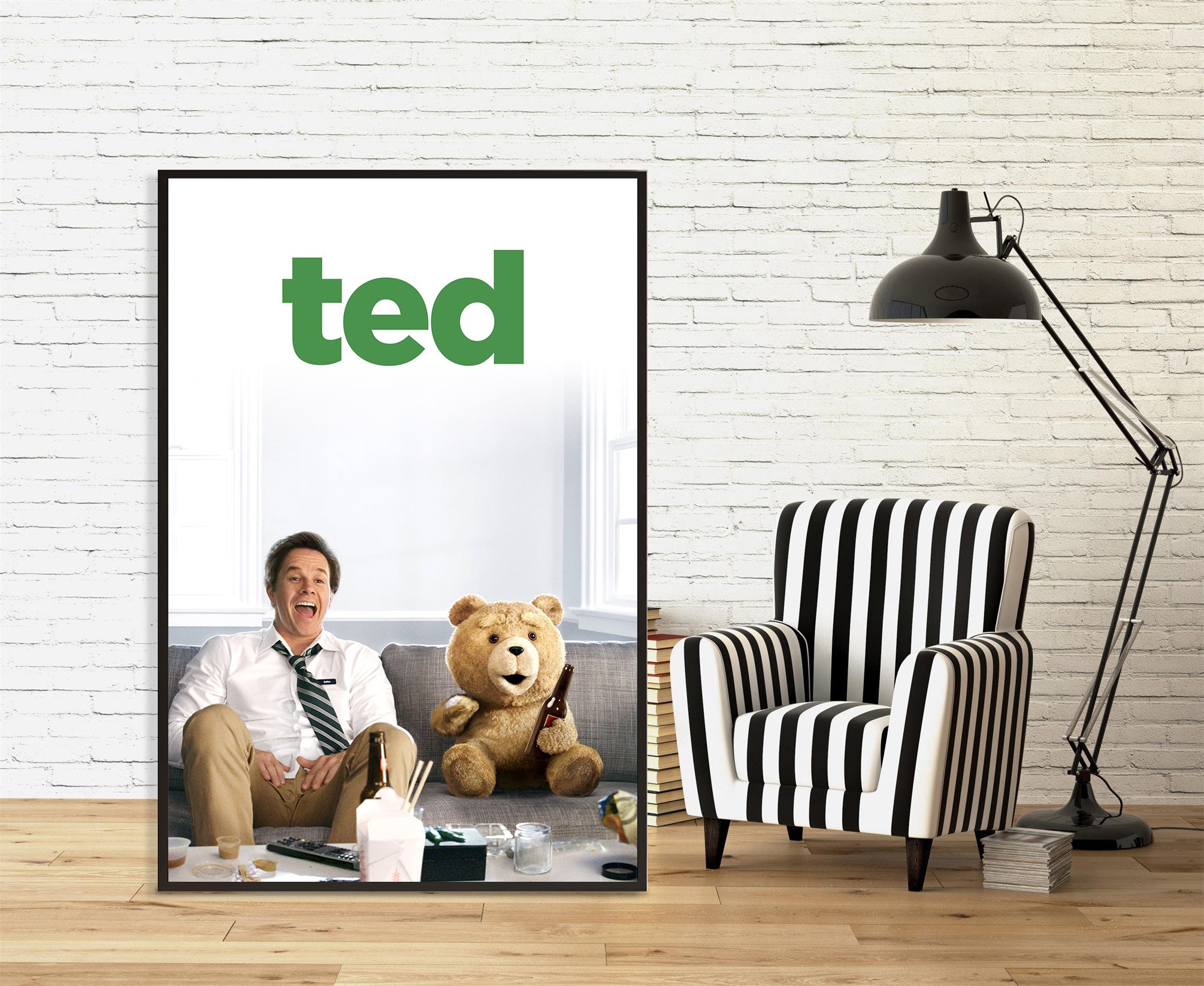 Ted Movie Poster Wall Art | High quality sold by Ferret | SKU 112347522 ...