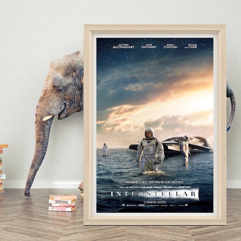 Interstellar Art Canvas - Etsy UK