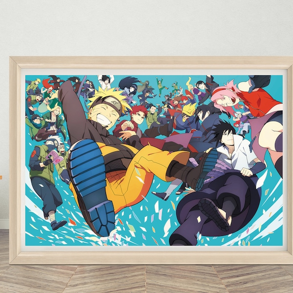 Naruto Poster - Etsy UK