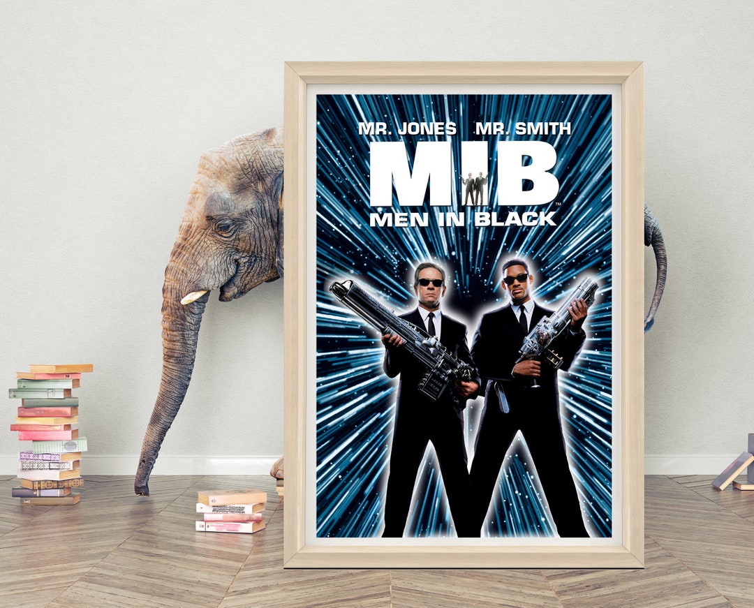 Men in Black Movie Poster Wall Art |classic Movie Poster | High Quality ...