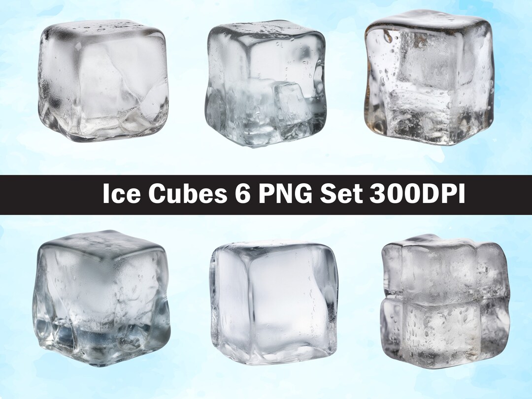 Ice Cube PNG Sublimation Design,ice Cube Png,ice Cube Illustration ...