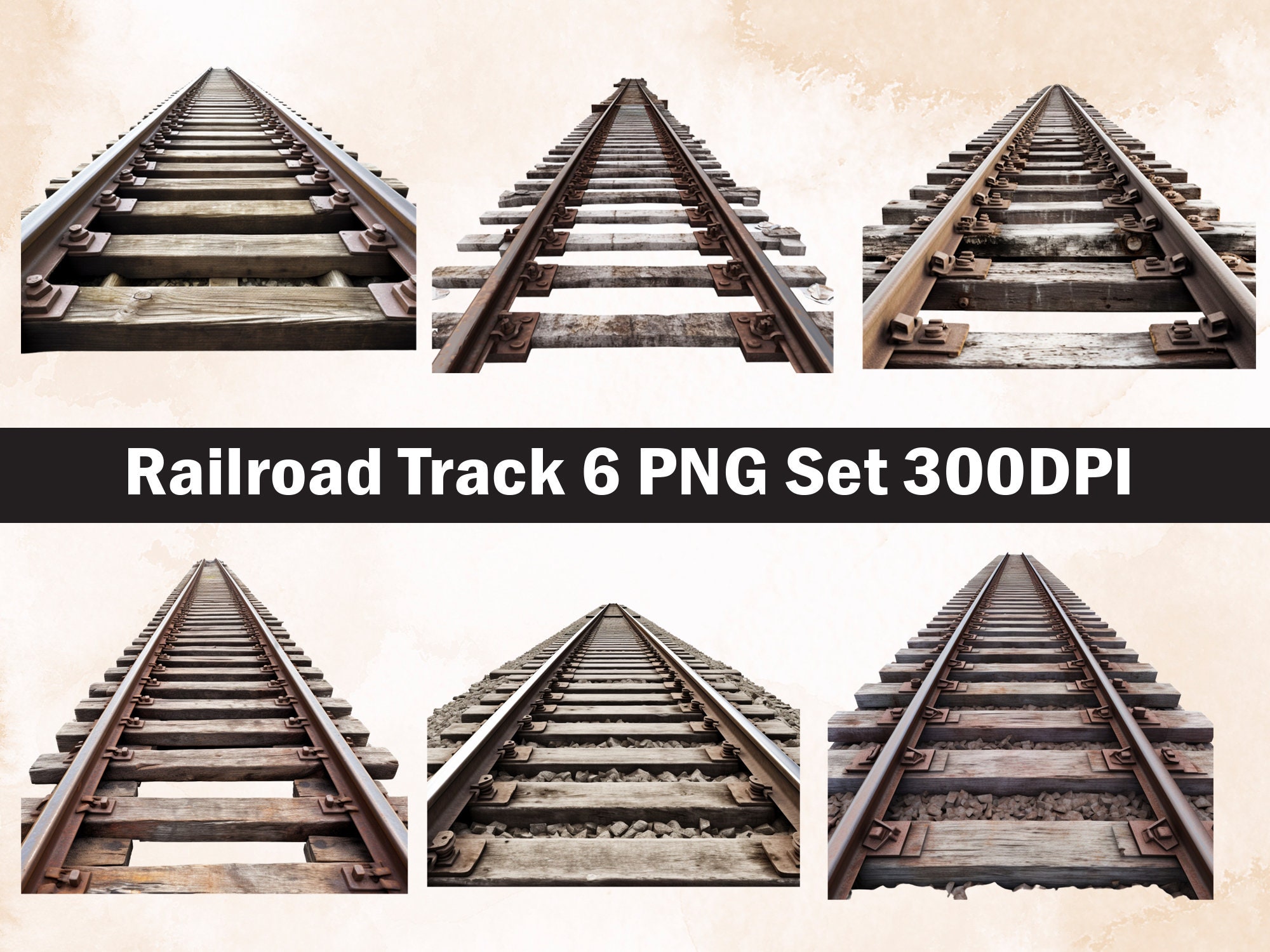 Railway Track PNG Sublimation Design,track Png,track Illustration ...