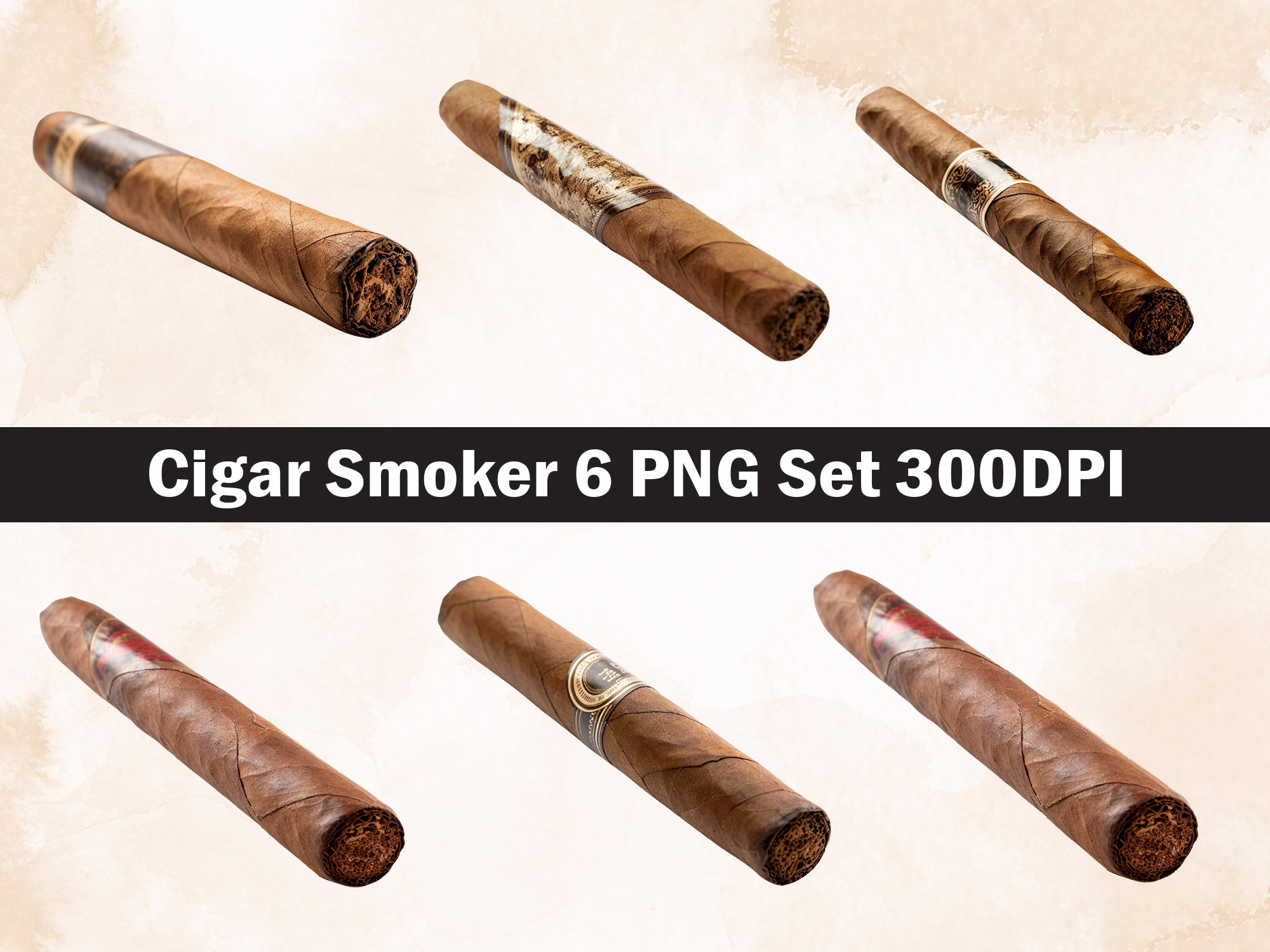 Cigar Smoking PNG Sublimation Design,cigar Png,cigar Illustration ...