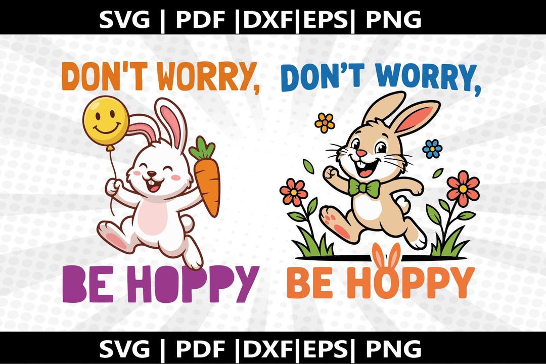 Bunny Quote SVG | Cute Easter Saying | Funny Rabbit | Spring Quote ...