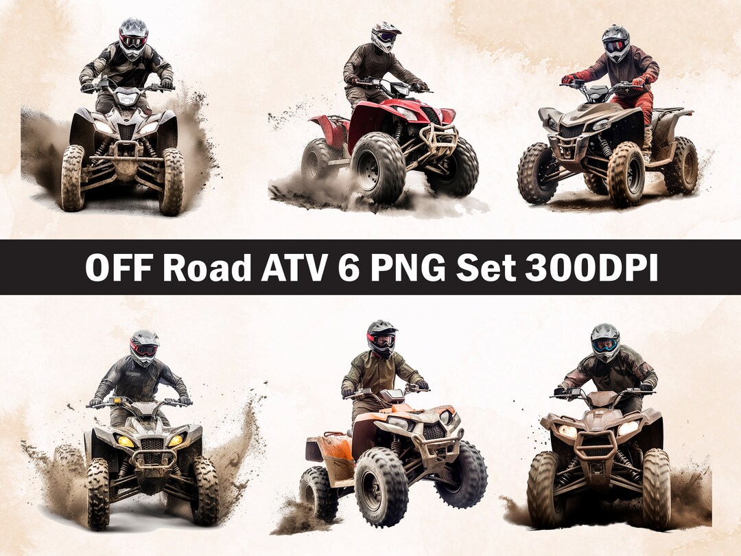 Off Road Atv PNG Sublimation Design,atv Png,atv Illustration,digital ...