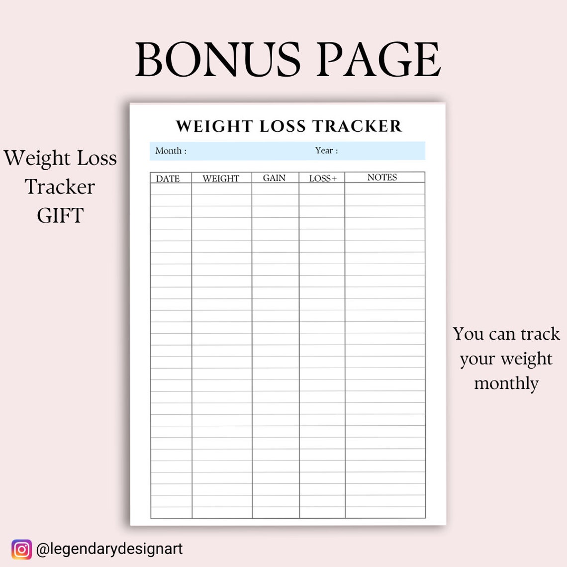 Water Tracker, Printable Monthly Water Tracker,water, Hydration Tracker ...