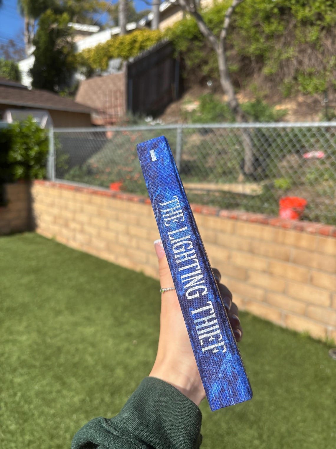Percy Jackson the Lighting Thief Special Edition Rebinded Book - Etsy
