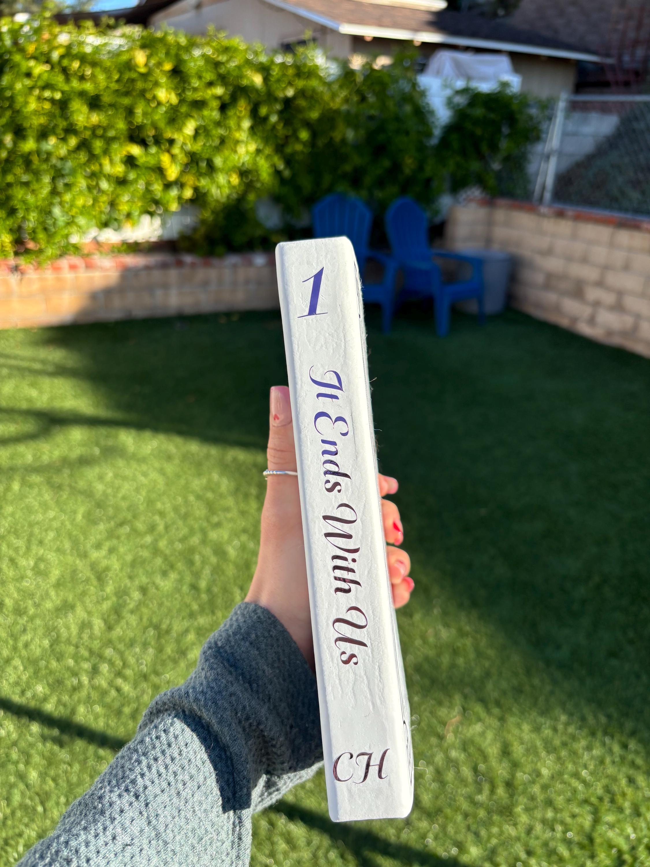 It Ends With Us Special Edition Rebinded Book - Etsy