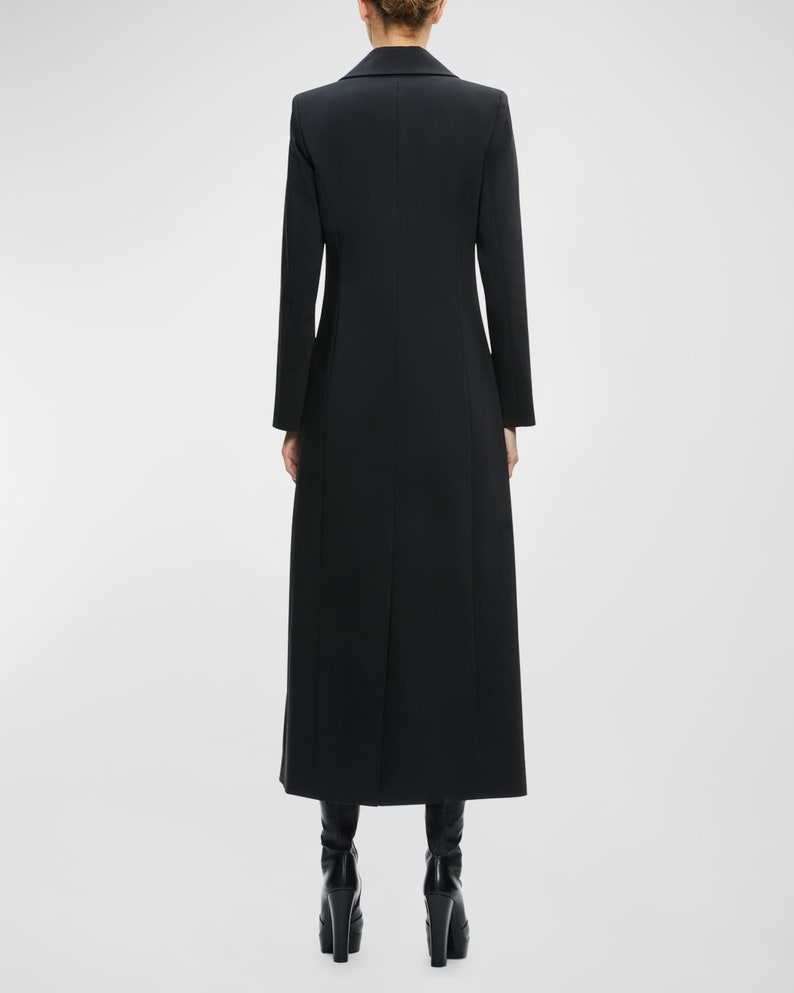 Women's Long Black Tailored Blazer Jacket - Etsy