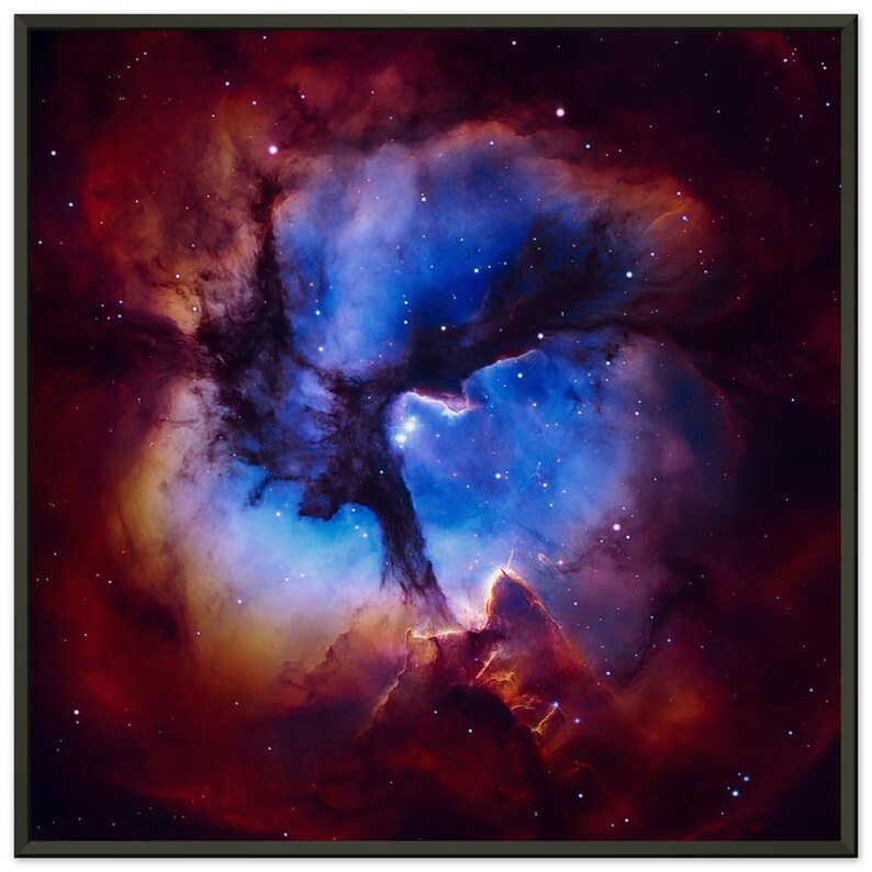 The Trifid Nebula - Etsy