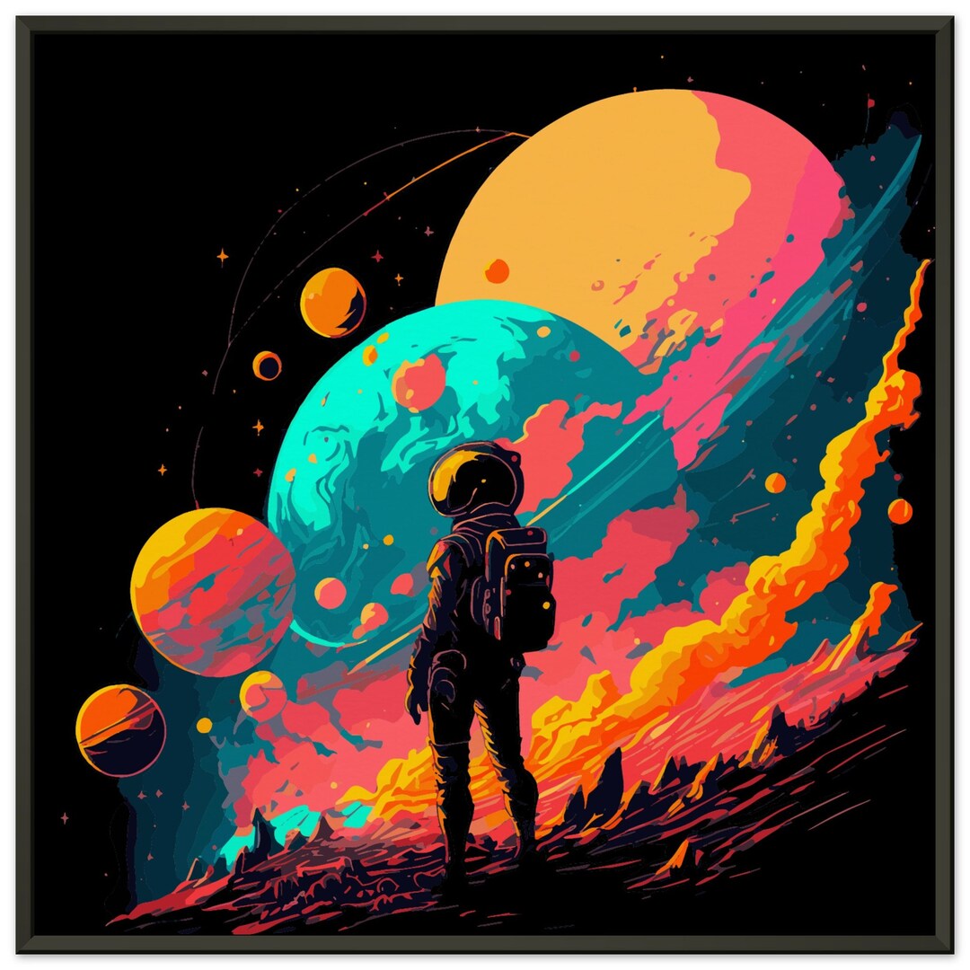 Looking Out Into Space - Etsy