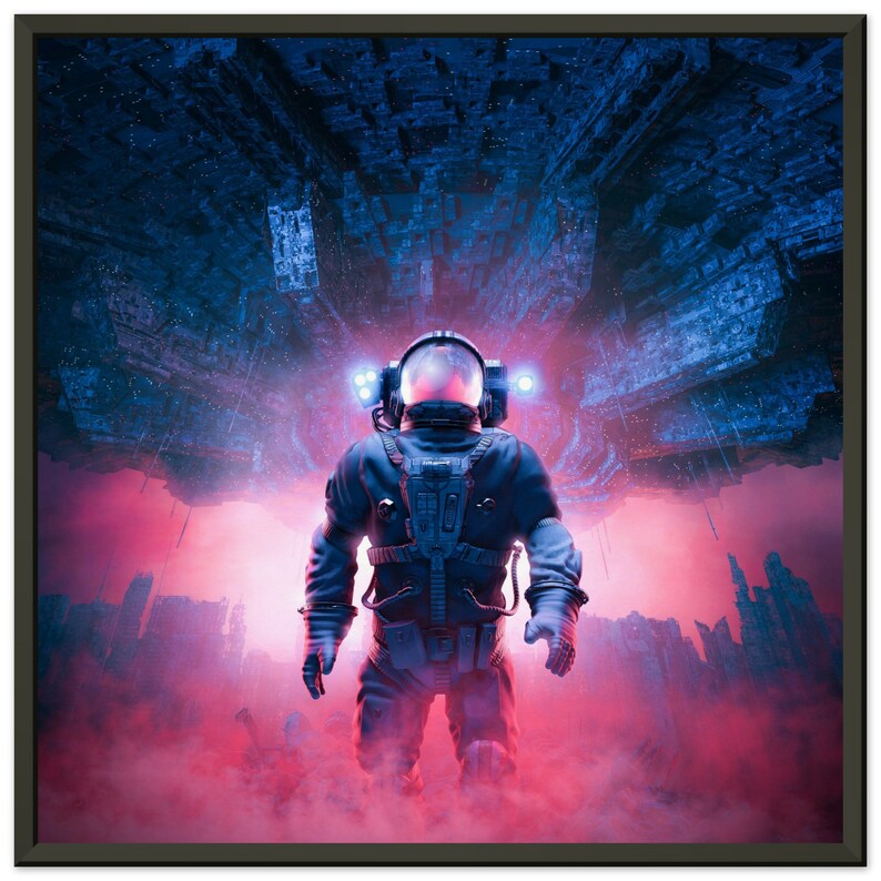 Astronaut in Space - Etsy