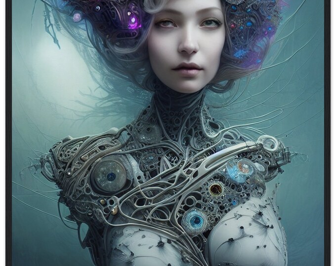 Skeleton Cyborg Warrior Cybernetic Skeleton, Sci-fi Horror, Dark ...