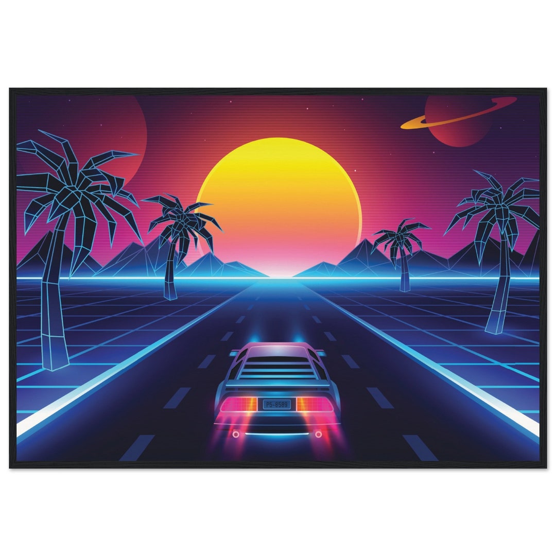 Retro 80s Supercar - Etsy