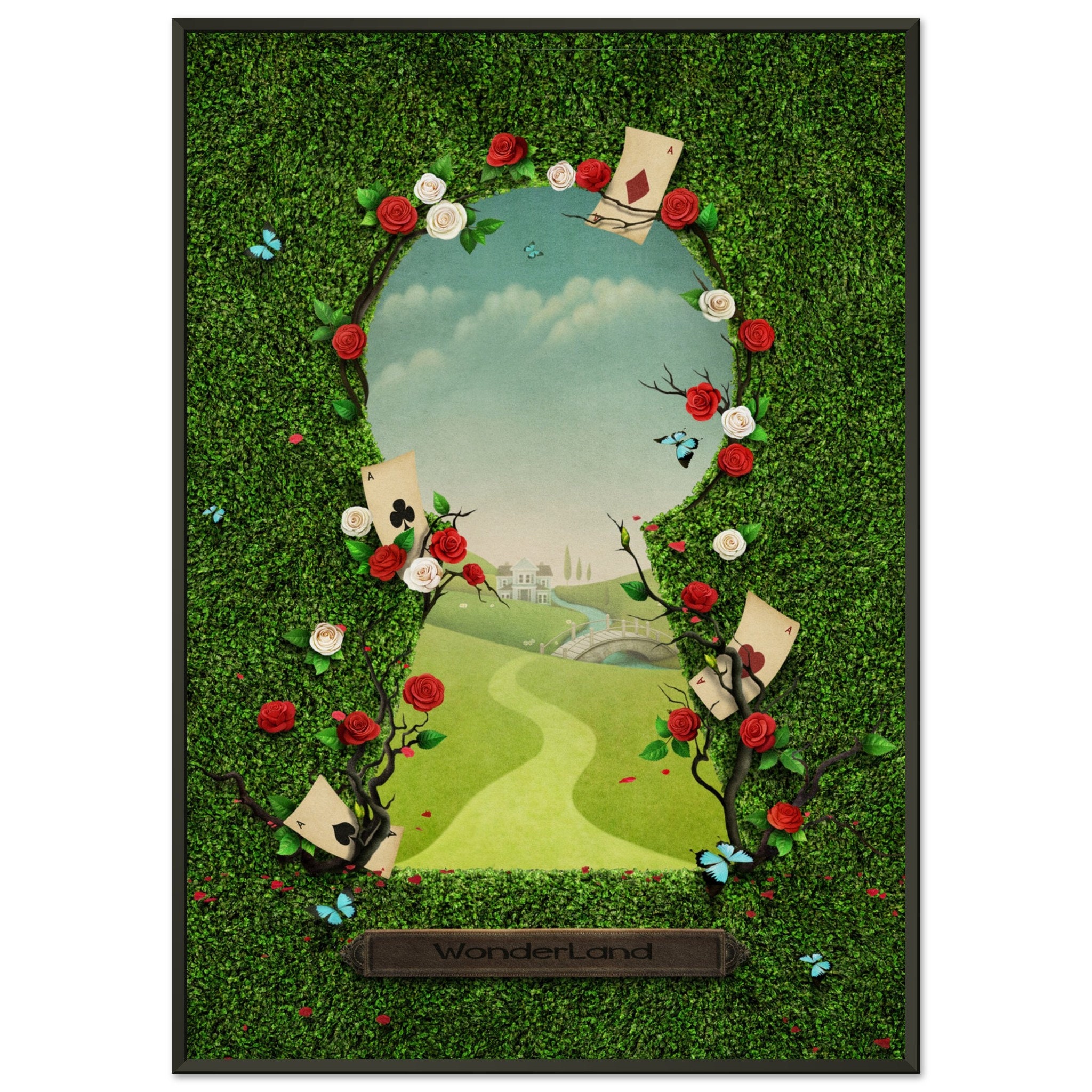 Keyhole Alice in Wonderland - Etsy