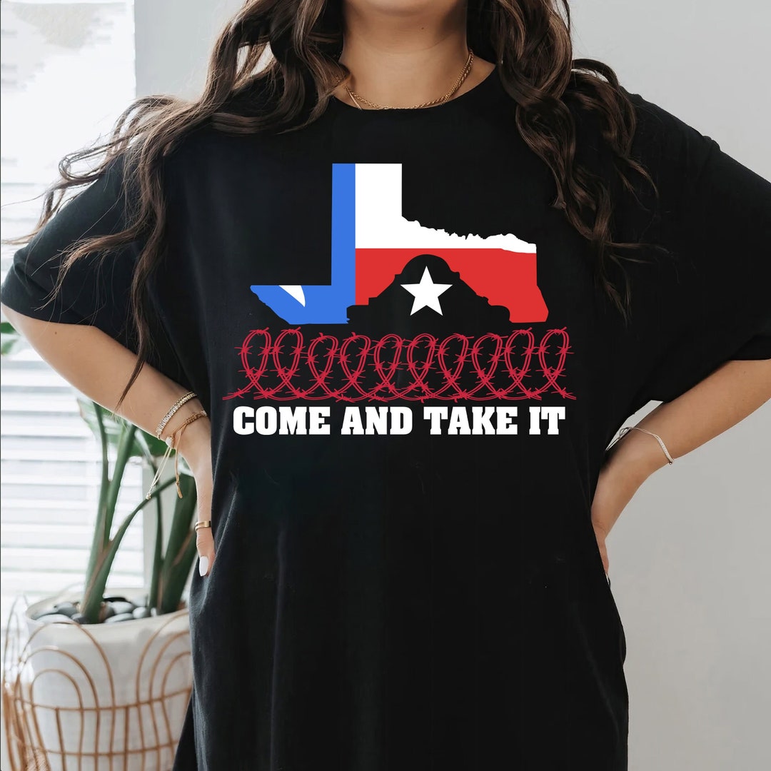 Come and Take It Shirt, Razor Wire Sweatshirt, National Guard Shirt ...