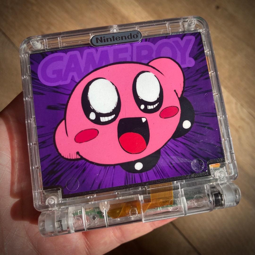 Aangepaste Gameboy Advance KIRBY Shell-insert - Etsy