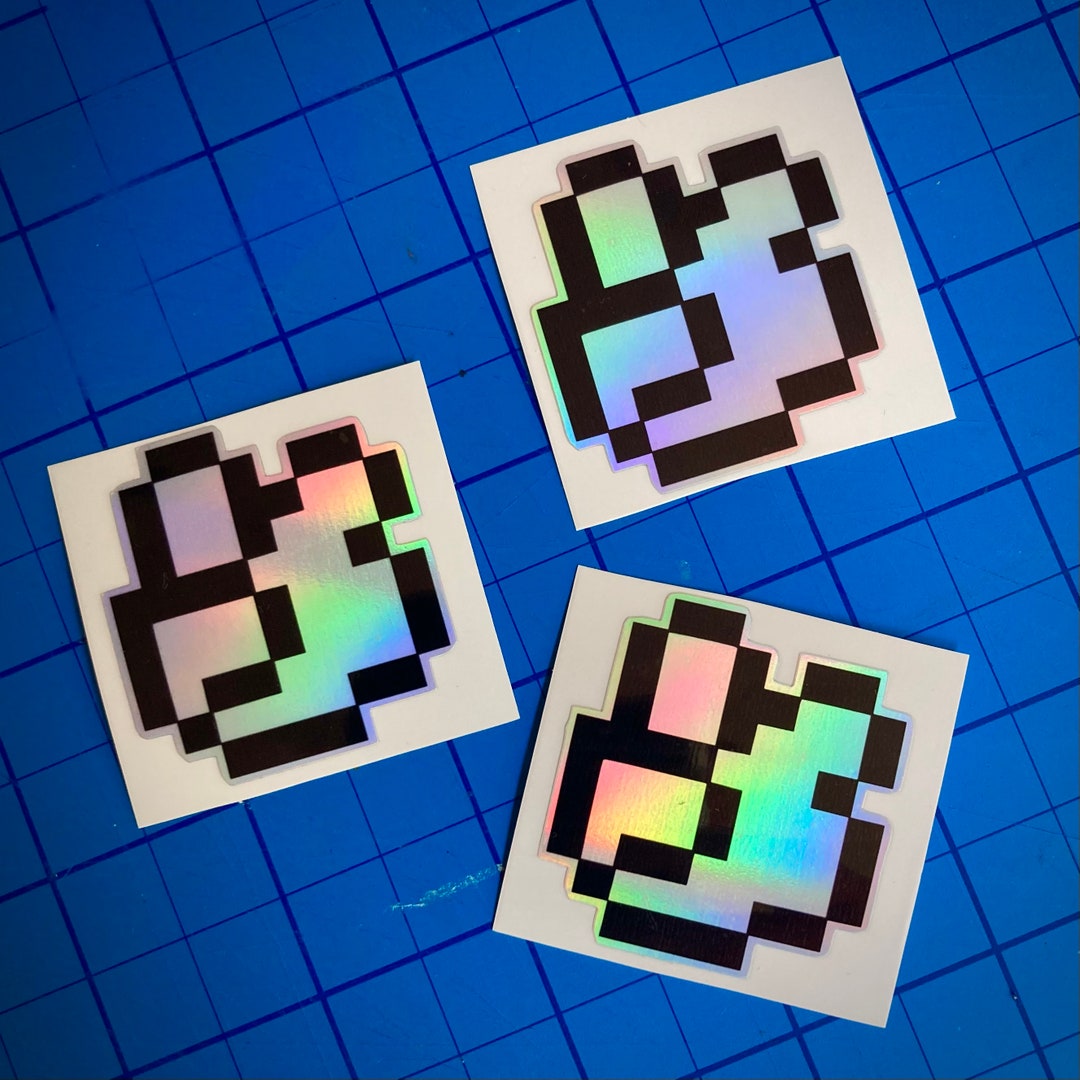 4x Super Mario V-sign Sticker Set - Etsy