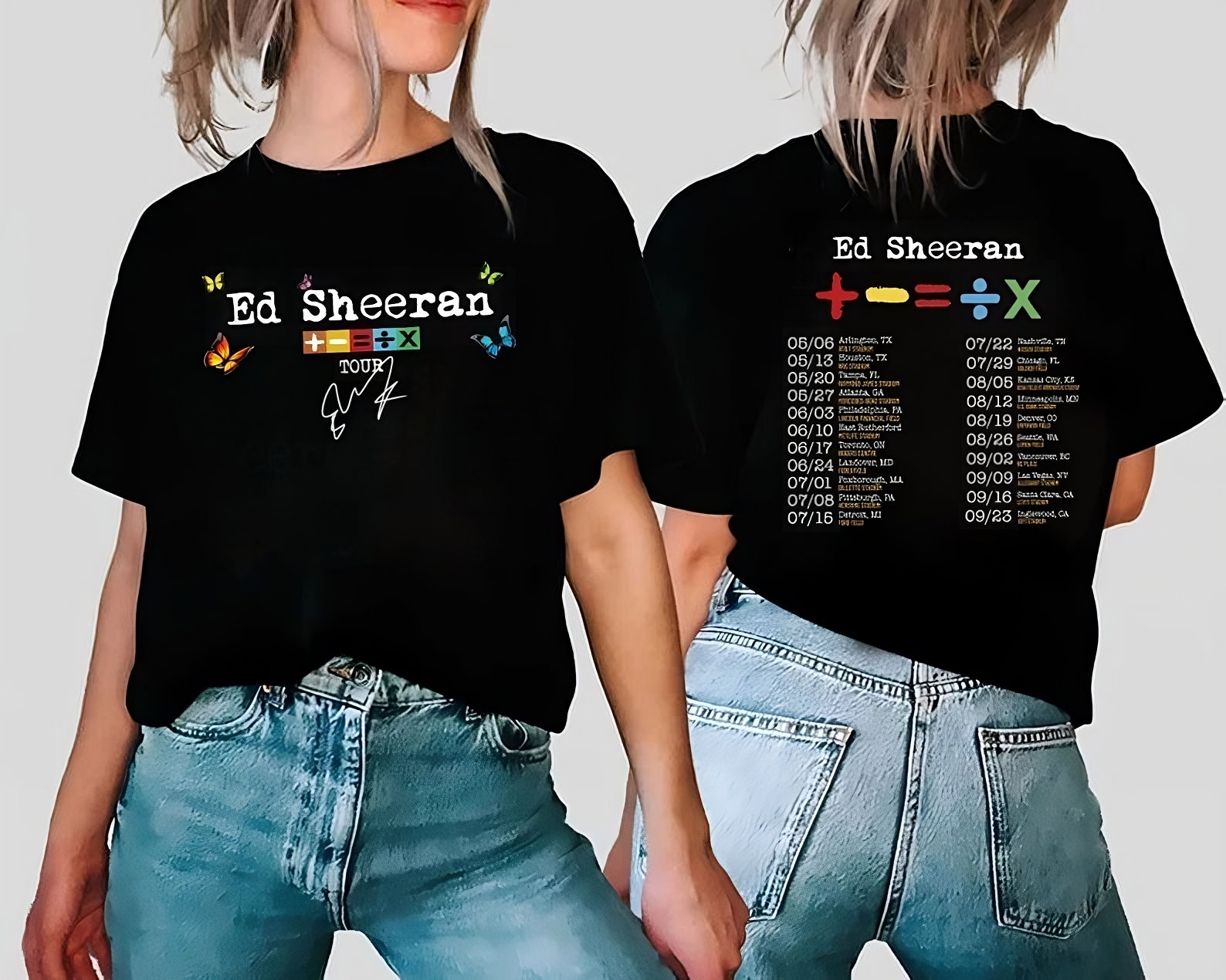 Ed Shee Tour 2SIDES Shirt, Ed Shee Concert Shirt, Ed Shee Concert sold ...