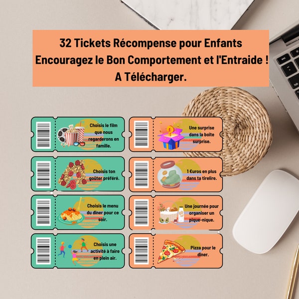 Reward Tickets - Etsy