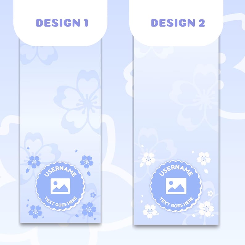 Artist Alley Table Runner Template Perriwinle Kawaii Sakura Round Logo ...