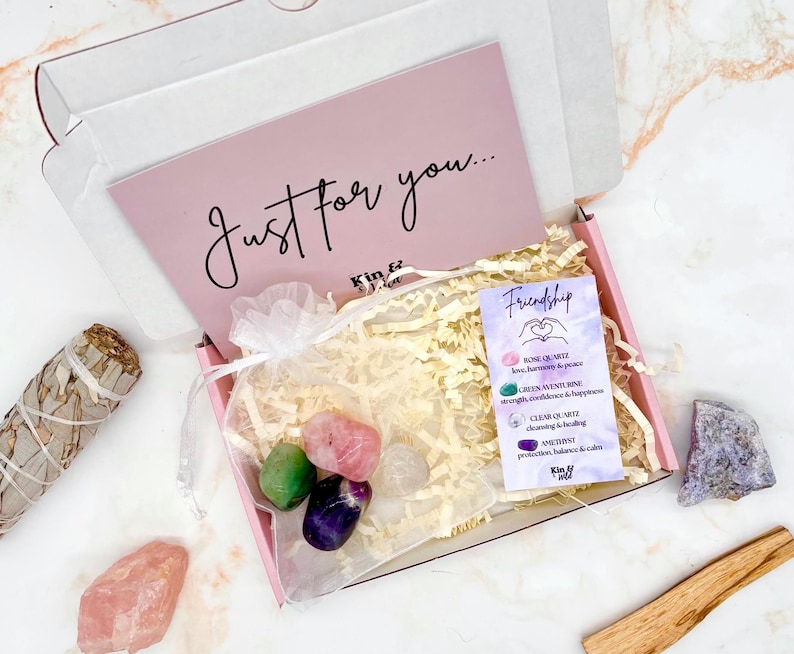 Friendship Crystals Gift Set Crystals for Friendship Gift for Friend ...