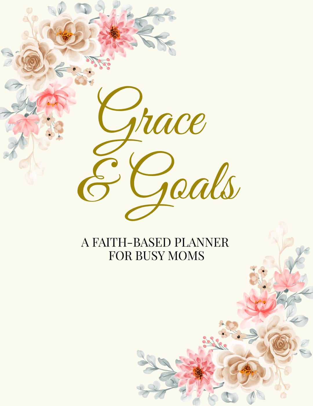 Christian Mom Planner | Prayer Journal & Bible Study (PDF Download) - Etsy