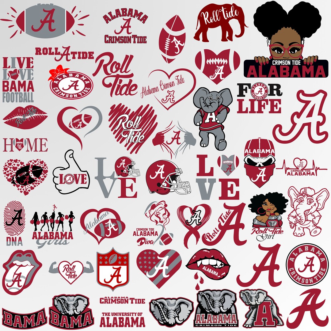 Alabama Football Svg, Alabama Svg, Alabama Sublimation, Alabama Png ...