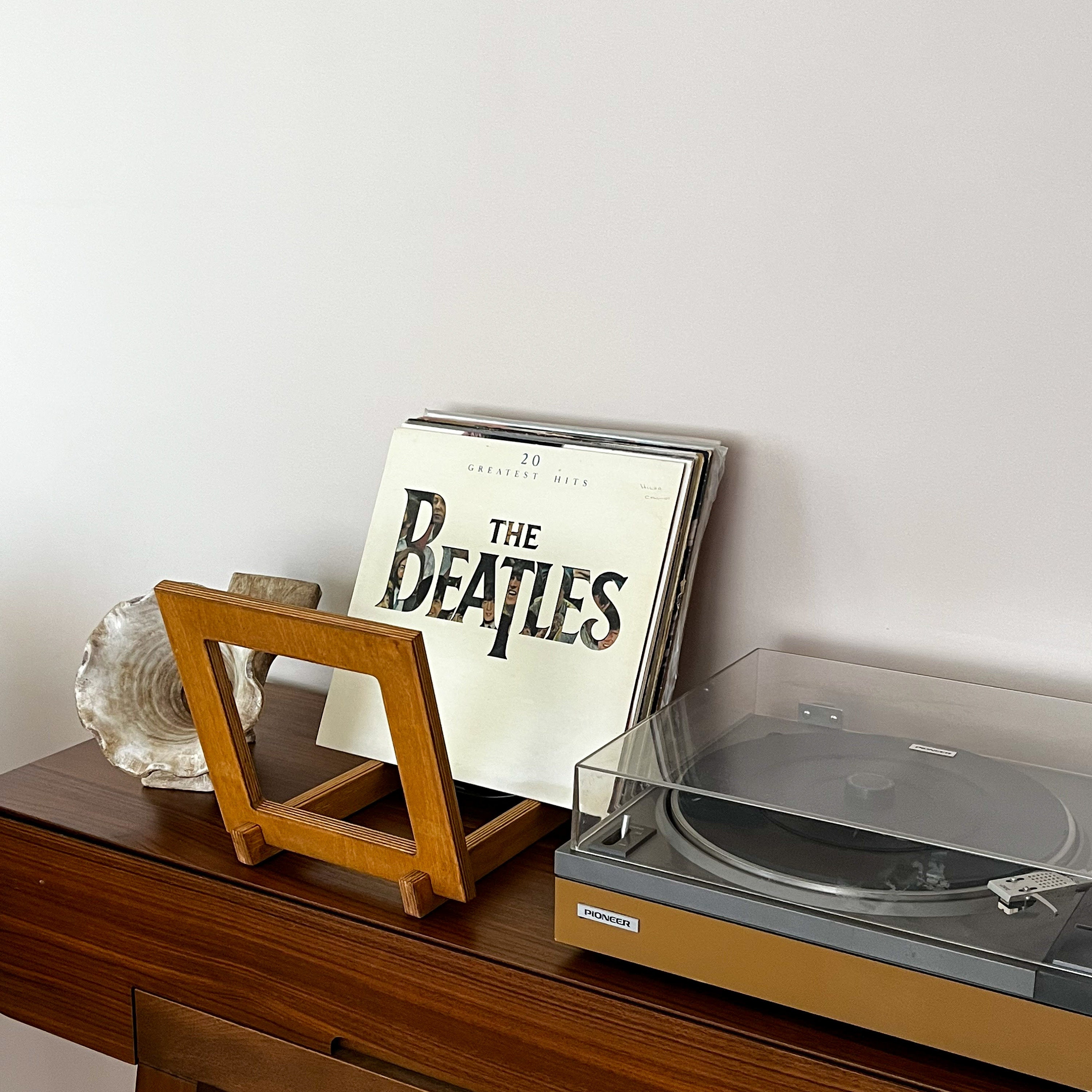 Personalized Now Playing Display, Record Display Rack, Record Storage ...