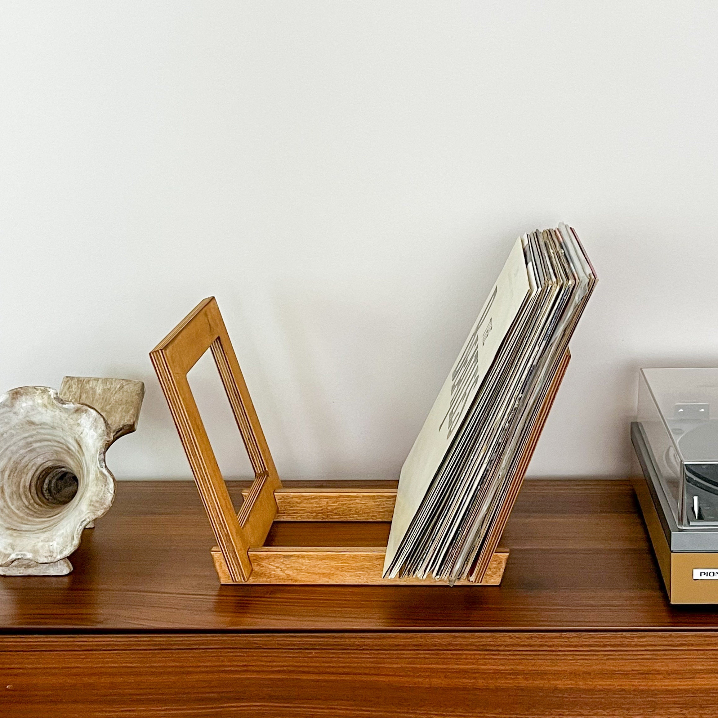 Personalized Now Playing Display, Record Display Rack, Record Storage ...