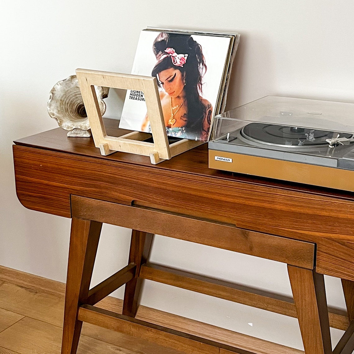 Personalized Now Playing Display, Record Display Rack, Record Storage ...