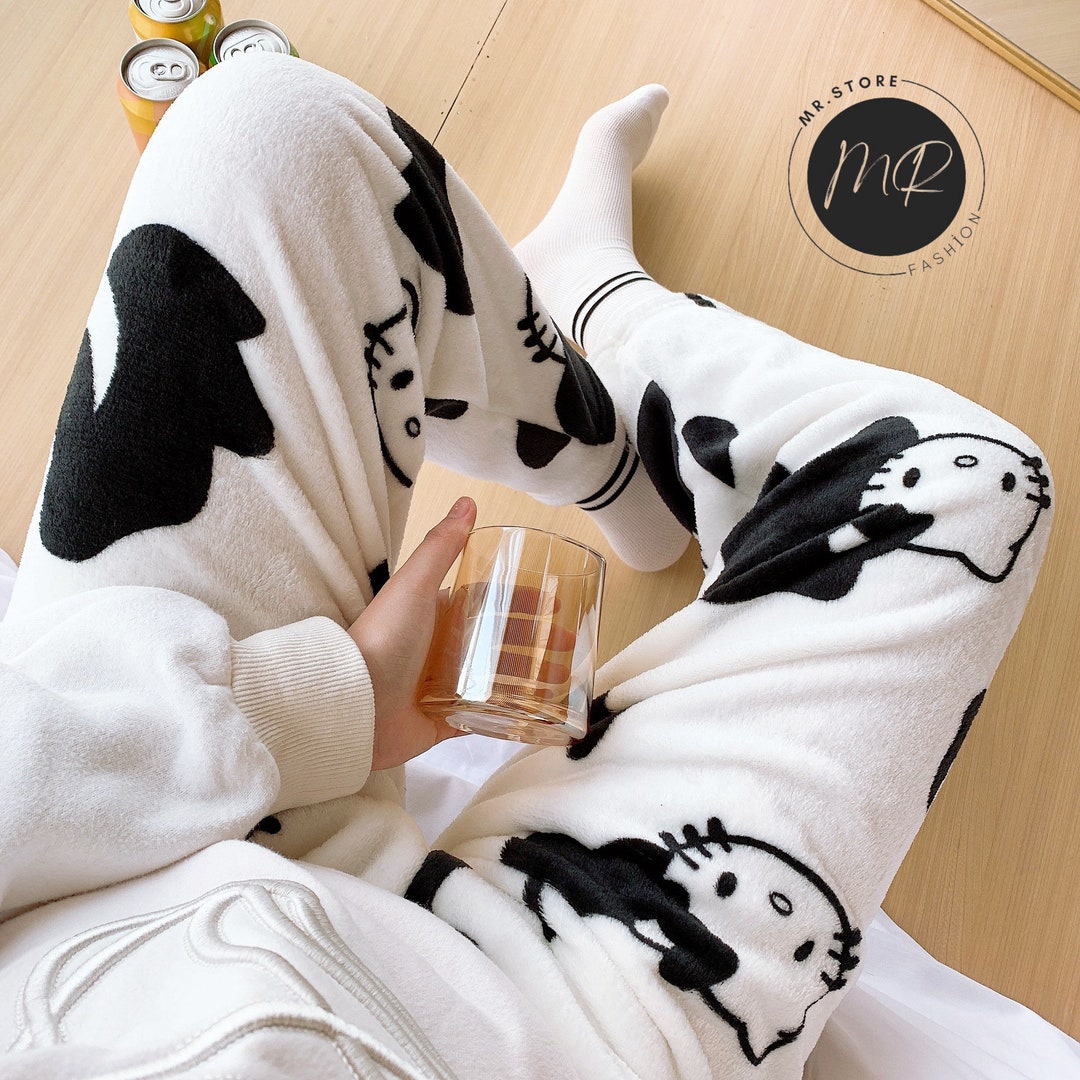 New 2024 Miniso Sanrio Hello Kitty Kuromi Y2K Women's Pajama Pants ...